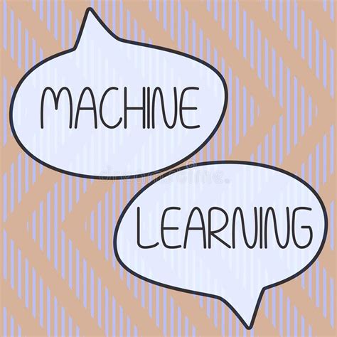 Text Sign Showing Machine Learning Business Approach The Concept That
