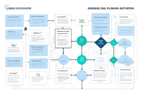 Dynamic Email Marketing Automation Flow Premium Ai Generated Image Dynamic Email Marketing Automation Flow Premium Ai Generated Image