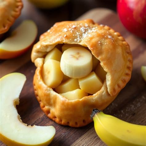 Apple Banana Hand Pie Recipe Cookaifood
