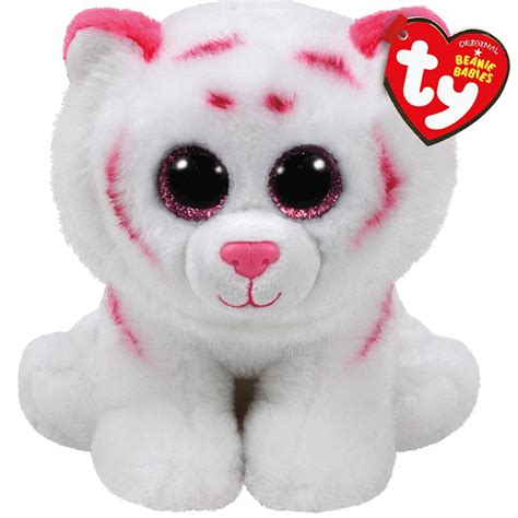 Ty Classic Plush Tabor Pink And White Tiger Mall Of America®
