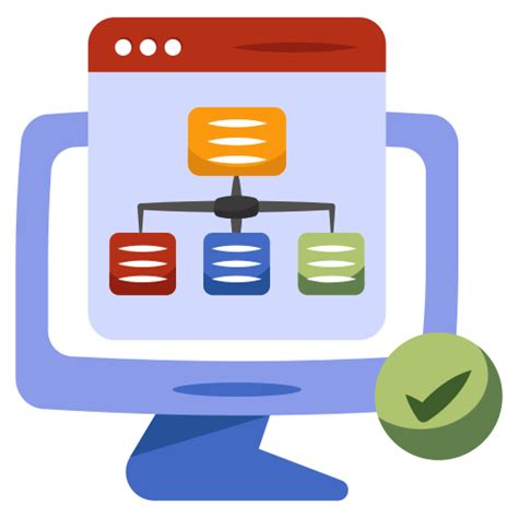 Web Sitemap Flowchart Flow Diagram Web Hierarchy Web Algorithm Icon Download On Iconfinder