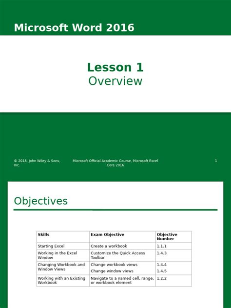 excelcore2016lesson01 2e pdf microsoft excel worksheet