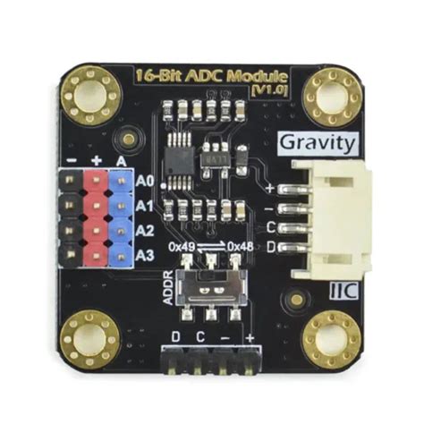Gravity I2c Ads1115 16 Bit Adc Module Arduino And Raspberry Pi Compati Openelab Technology Ltd