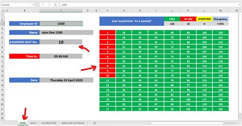 Create A Seat Assigner With Excel And Rfid Microsoft Qanda