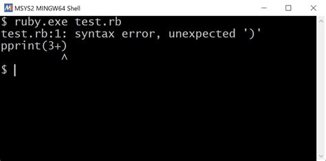 Ruby入門3：簡単なrubyのプログラミングとよくあるエラー Canit