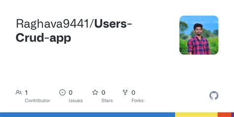 GitHub Raghava Users Crud App