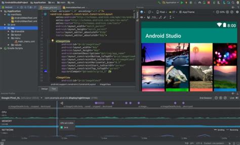 Menggunakan Android Studio Aplikasi Tekno
