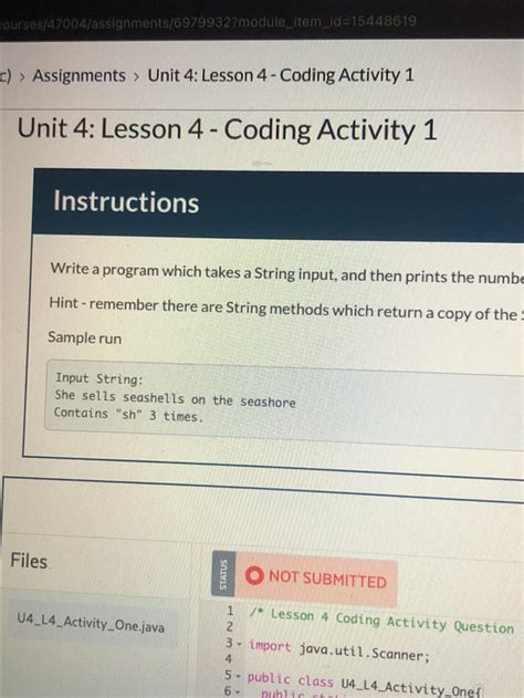 Need Help On Unit 6 Lesson 5 Coding Activity 1 3 R Edhesivehelp