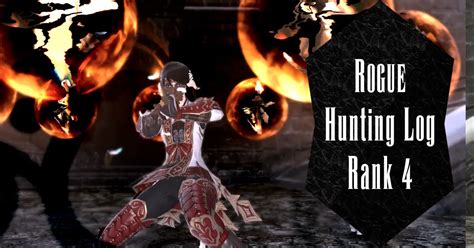 Ffxiv Rogue Hunting Log Rank 4 All Targets With Maps