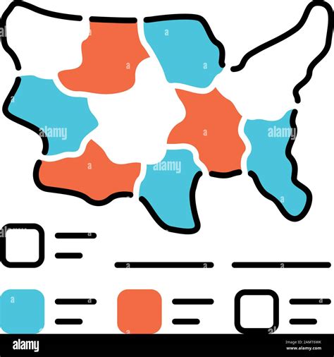 Cartogram Map Cut Out Stock Images And Pictures Alamy