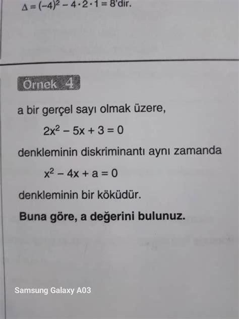 Diskriminant Sorumatik