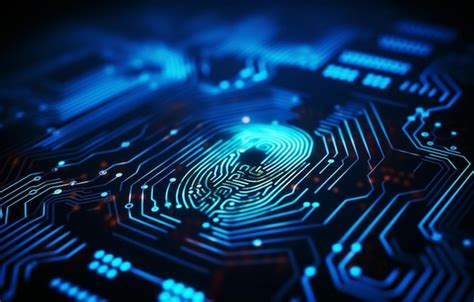 Premium Ai Image Digital Technology Identity Fingerprint Security