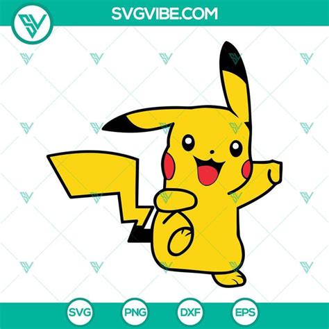 Pikachu And Minions Svg Bundle Svg Cut Files Graphic Design