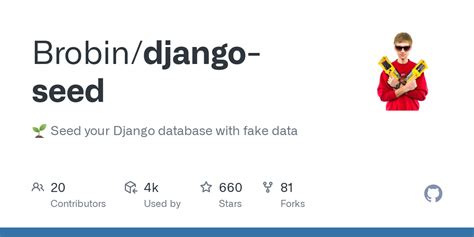 Github Brobindjango Seed Seedling Seed Your Django Database With