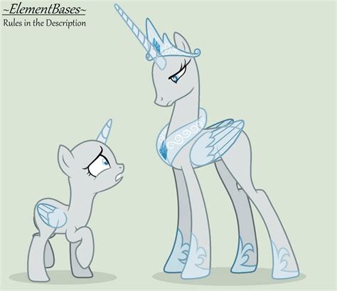 Mlp Base 129 By Elementbases On Deviantart