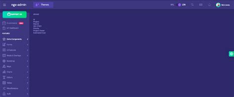 Nodejs Ag Grid Angular Is Not A Known Element Stack Overflow