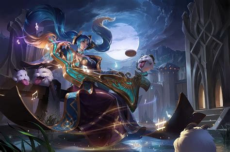 Guqin Sona Splash Art