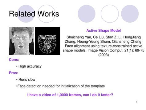 efficient deformable template matching for face tracking ppt download