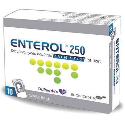 Enterol 250 Mg 10 Capsule Dottor Reddys
