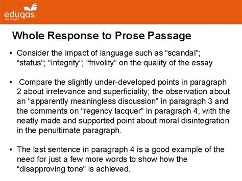 Component 3 Unseen Prose And Poetry Online Resources