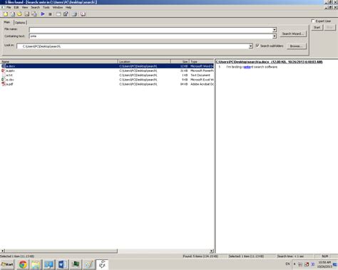 Windows 7 Search Doesnt Find Text Strings Super User