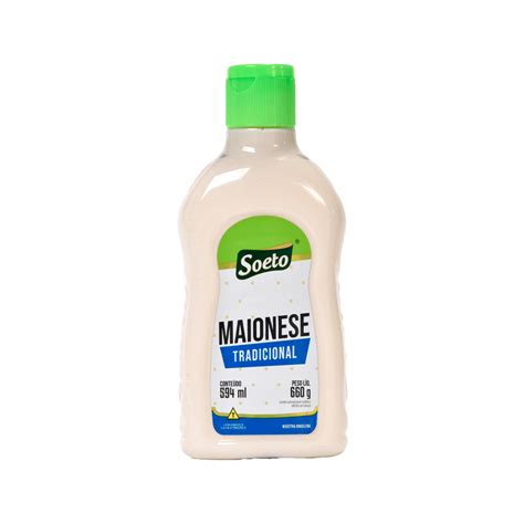 Maionese Soeto Tradicional 660g Rissul Online