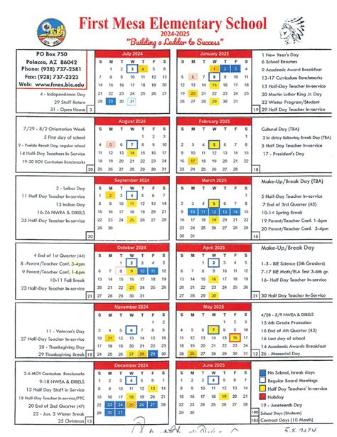 First Mesa Elementary School 2022 2023 Calendar