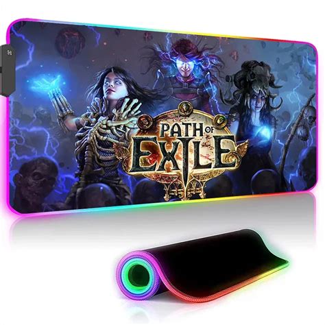 Rgb Mouse Pad Xxl Path Of Exile Pc Gamer Computer Desks Office