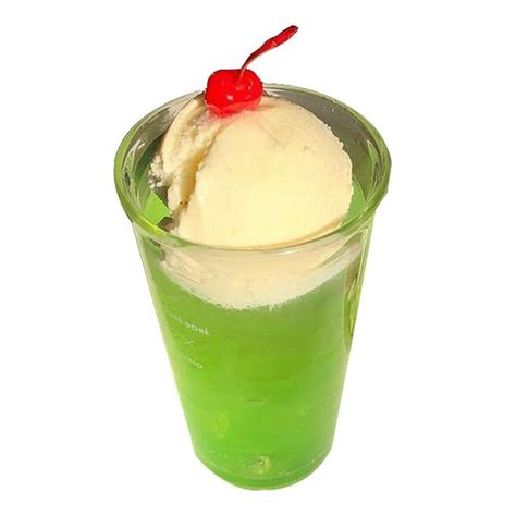 Refreshing Melon Soda Float