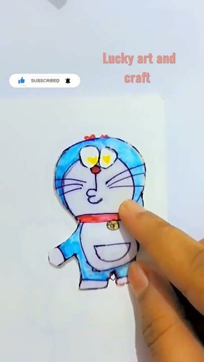 Doreamon Eye Which Is Your Favourite 💙 Shorts Art Lucky Art And Craft Youtube