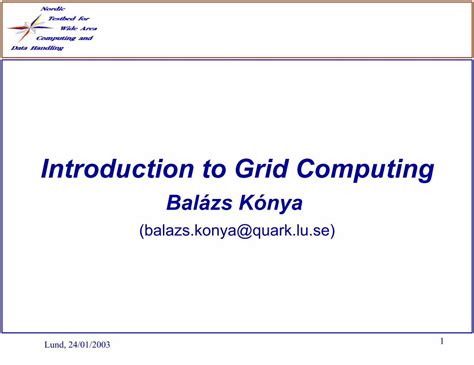 pdf introduction to grid computing dokumen tips