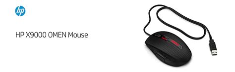 Hp X Omen Mouse Gaming Mouse Ambidextrous Programmable Buttons Dpi Dpi Laser