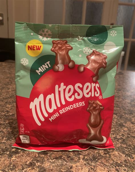 Foodstuff Finds Maltesers Mint Mini Reindeer Tesco By Cinabar