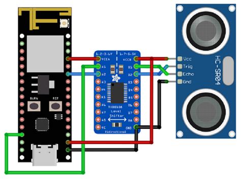 Gpio Measure Distance By Ultrasound Module Realtek Iotwi Fi Mcu Solutions