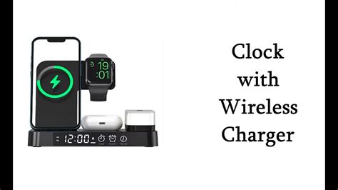 საათი უსადენო დამტენით Youtube