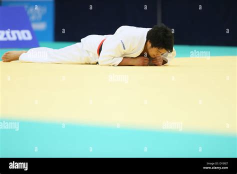 Fukuoka Convention Center Fukuoka Japan 5th Apr 2014 Ryunosuke Haga April 5 2014 Judo