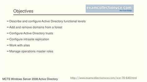 Ppt Mcts Guide To Configuring Microsoft Windows Server 2008 Active