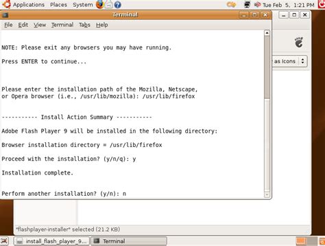 Installing Flash On Ubuntu Manually