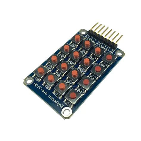 Micro Switch Direct Insertion X Matrix Keyboard Button Mcu Development Board External