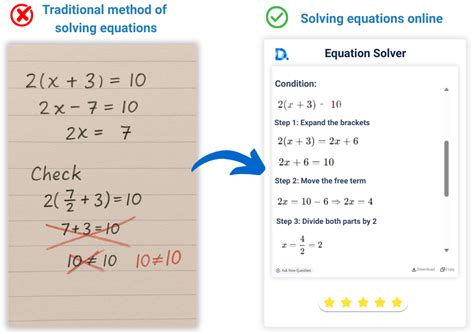 free equation solver step by step math calculator