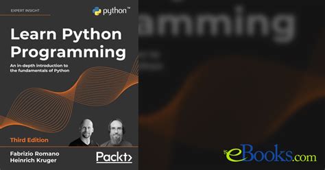 Learn Python Programming (3rd ed.) by Fabrizio Romano (ebook)