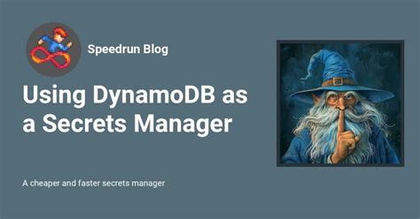 Franco Lombardo 🇺🇦 On Linkedin Using Dynamodb As A Secrets Manager