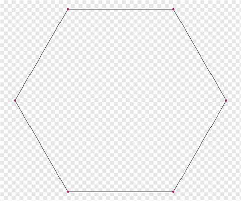 육각형 정다각형 내각 다각형 각도 화이트 직사각형 Png Pngwing