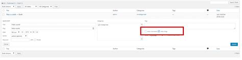 How To Disable Comments In WordPress ColibriWP Blog