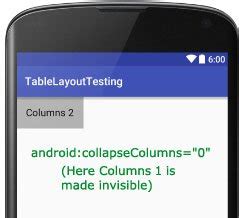 Table Layout Tutorial With Example In Android Abhi Android