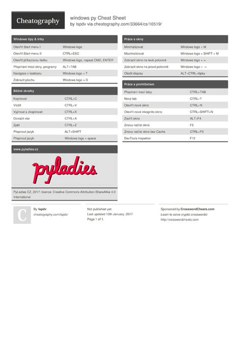 windows py cheat sheet by lspdv download free from cheatography