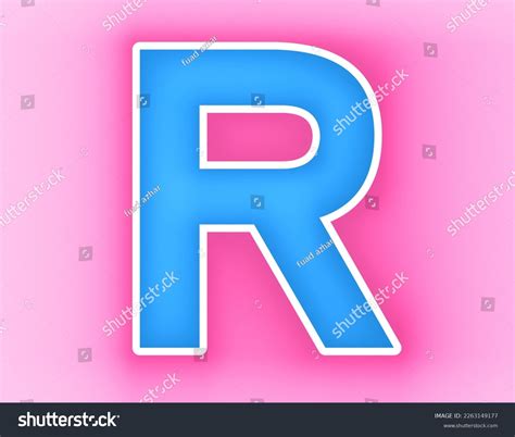 Capital Letter R Alphabet Uppercase Sign Stock Illustration 2263149177 Shutterstock