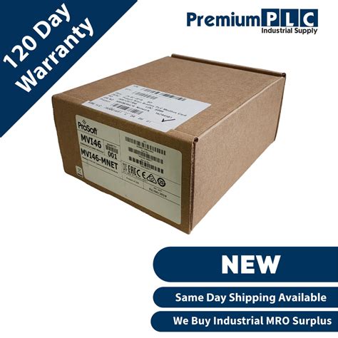 new prosoft allen bradley mvi46 mnet modbus tcp ip communication modul
