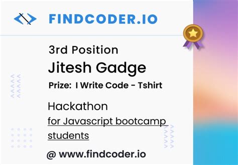 Jitesh Gadage On Linkedin Iwritecode Hiteshchoudhary Ineuron Learcodeonline Hackathon