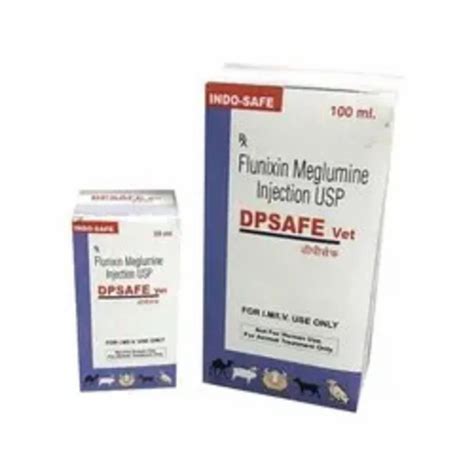 20ml Flunixin Meglumine Dpsafe Injection Usp 100 Ml At Rs 790 Vial In Jaipur